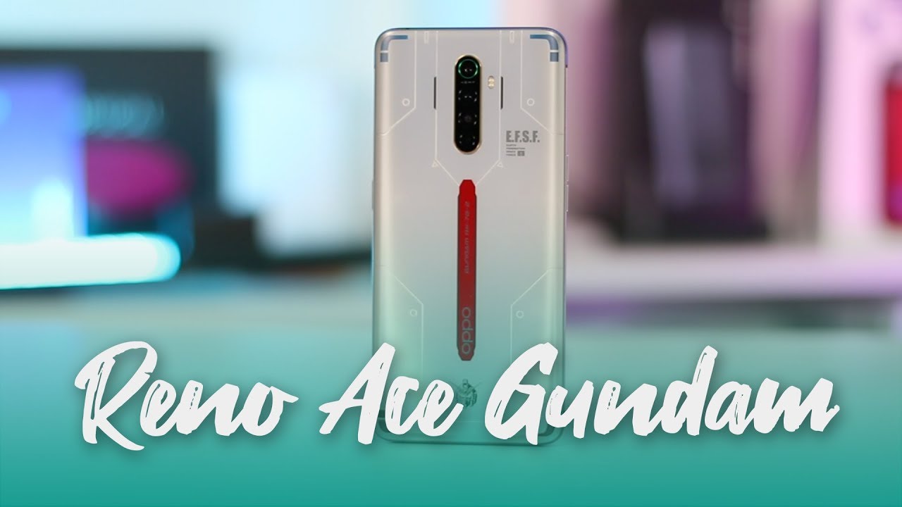 Oppo Reno Ace Gundam Edition Quick Look – What You Get in the Box ...