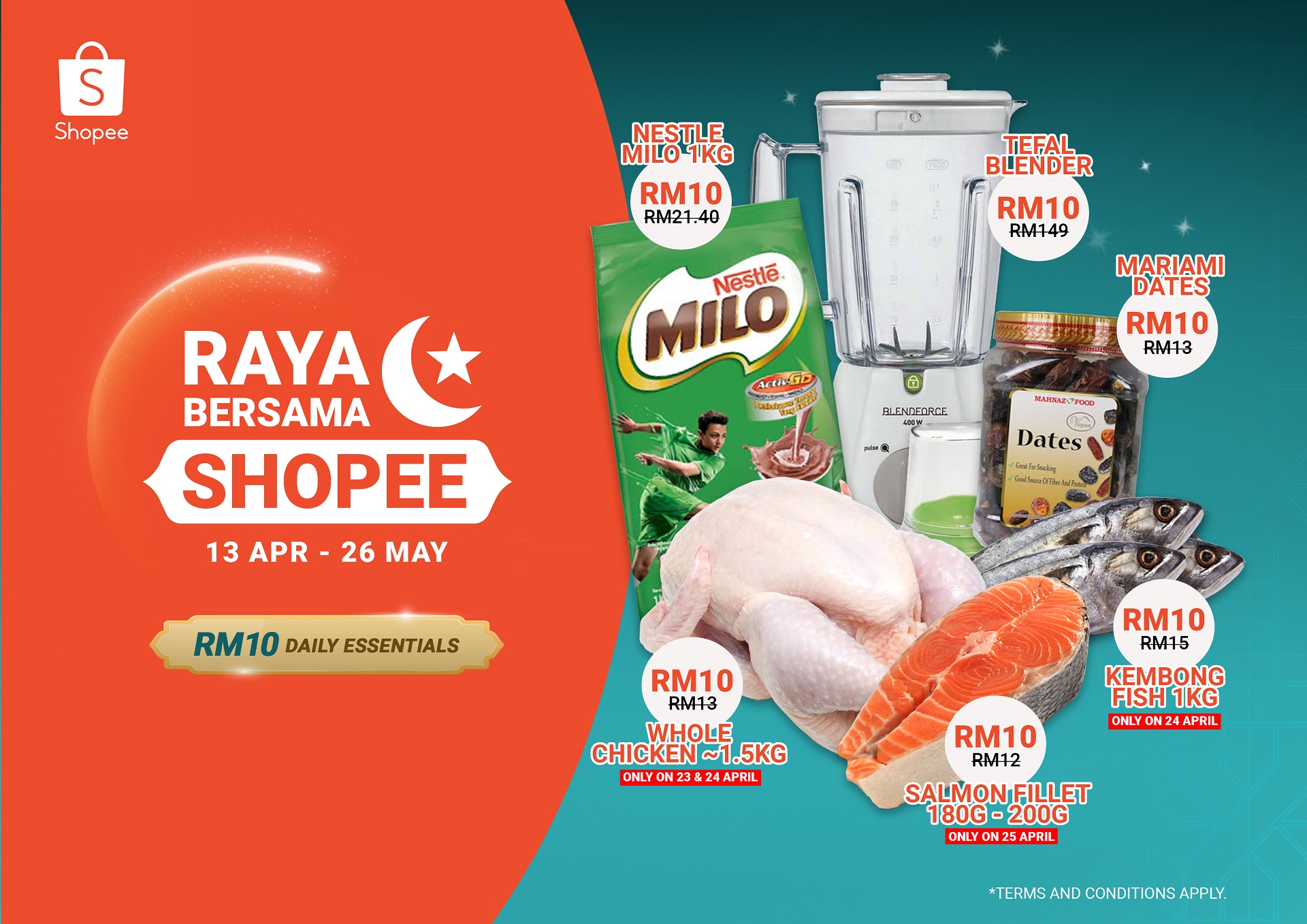 Raya Bersama Shopee Campaign Offers Daily Necessities for Only RM10 ...