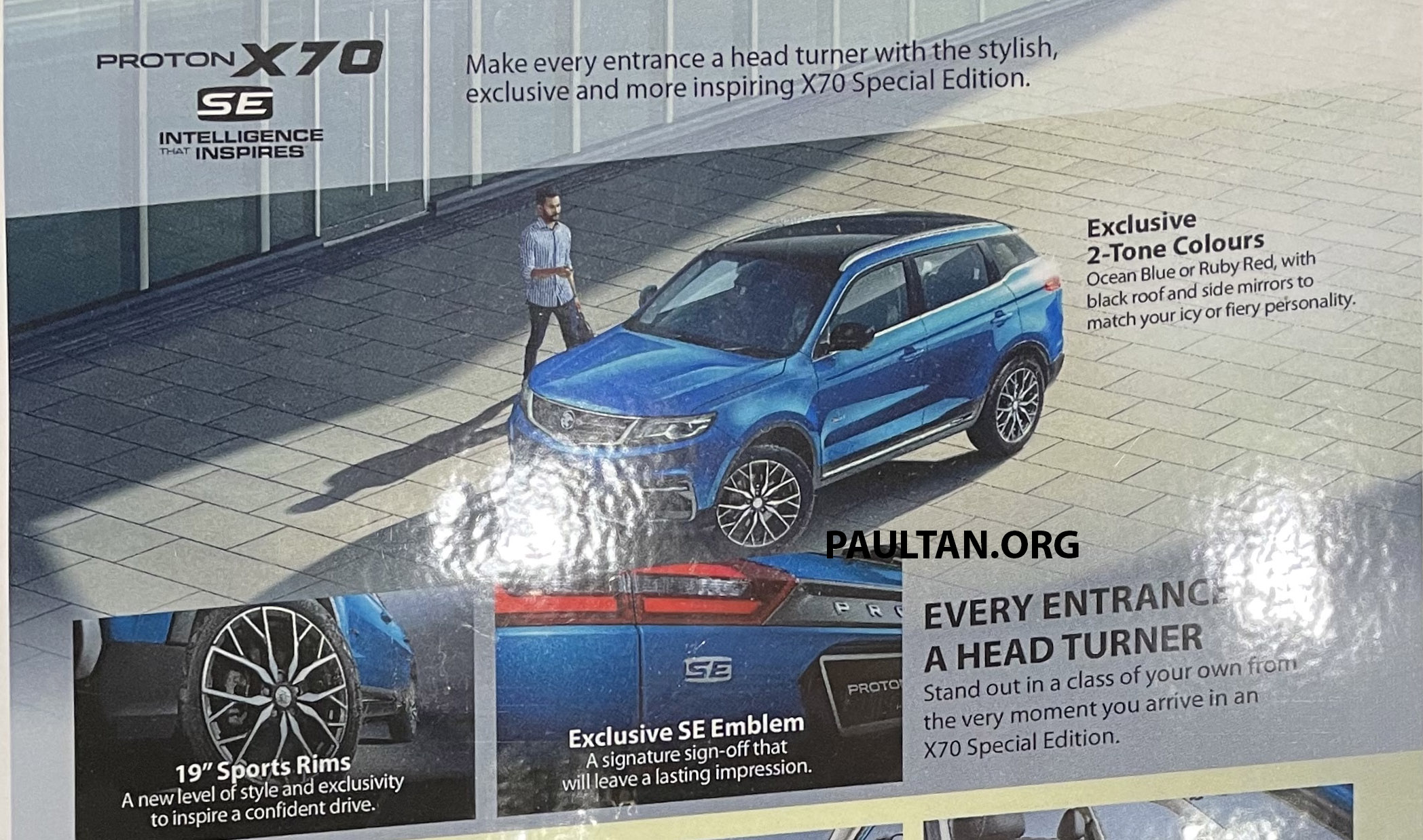 2021 Proton X70 SE Coming Soon – New 19-inch Wheels, Black Nappa ...