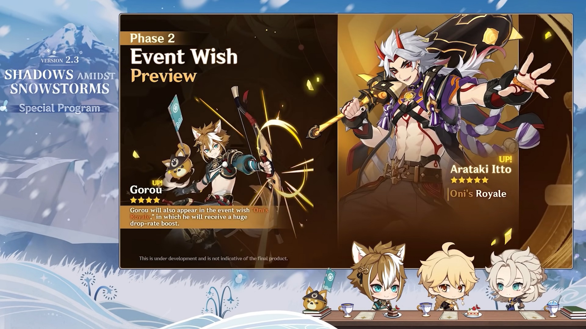 Genshin Impact 2.3 Arrives 24 November With Arataki Itto & Gorou – Nextrift