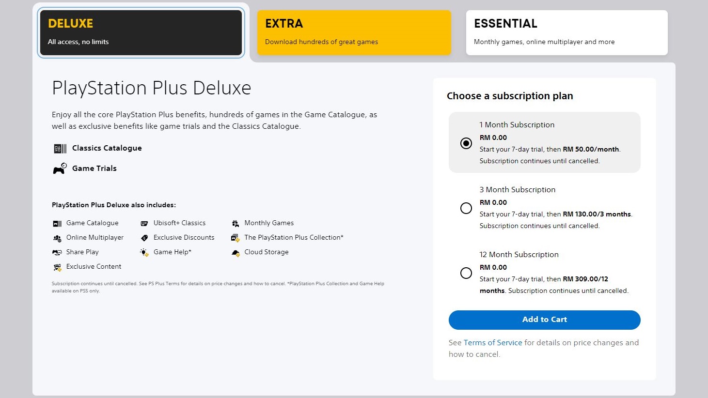 PlayStation Plus Extra & Deluxe Trials Available for New Users in ...