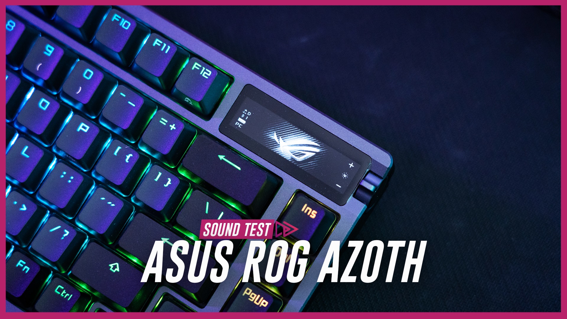 Video: Asus ROG Azoth Sound Test – Actually Good? – Nextrift