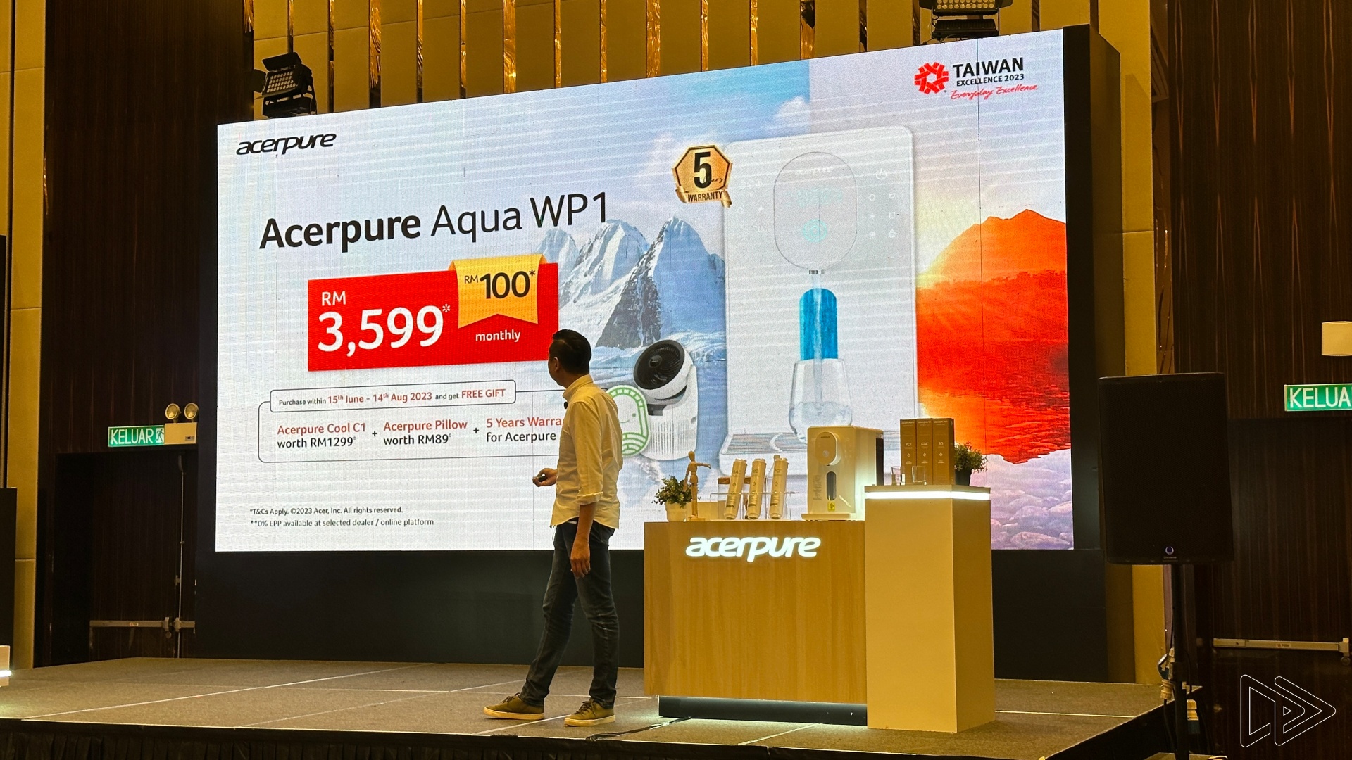 Acerpure Aqua WP1 Water Purifier Now in Malaysia for RM3,599 – Early Birds Get RM1,388 Freebies ...