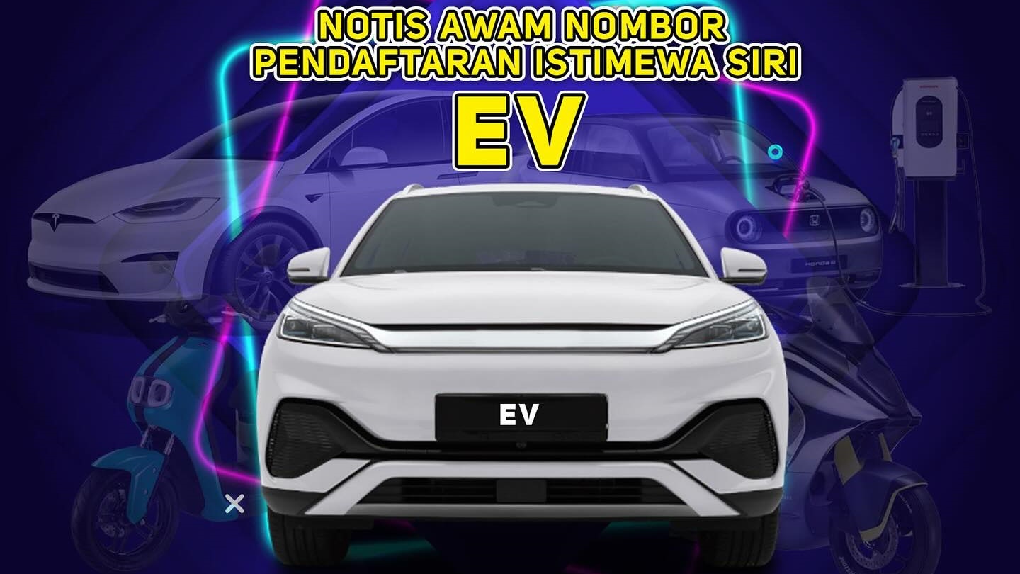 Getting an EV? Bid for the EV Number Plate Now Until 13 September ...
