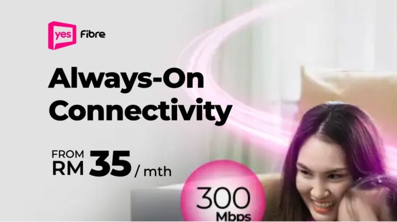 Yes Teases Yes Fibre 300Mbps Plan Starting at RM35 Per Month – Nextrift